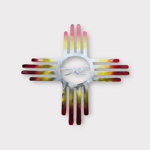 Zia Roadrunner Metal Wall Art - Fire Tinged Southwest Decor - Etsy