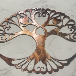 Oval Tree of Life Metal Wall Art Décor - Etsy