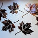 Maple Leaf Home Décor Set of 6 - Etsy