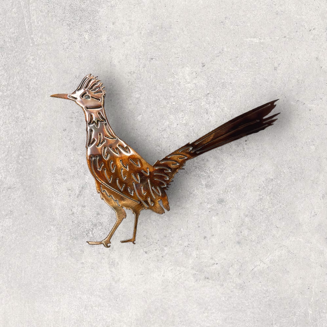 Arizona Roadrunner Metal Wall Art Decor - Handcrafted in Payson, AZ - Etsy