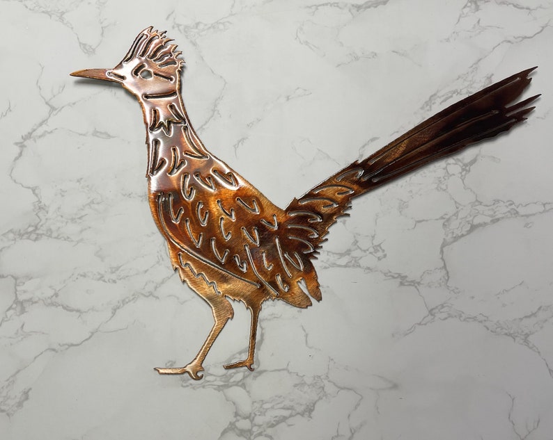 Arizona Roadrunner Metal Wall Art Decor - Handcrafted in Payson, AZ - Etsy