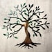 Olive Tree Metal Wall Art Seasons of Color (green Tinged) - Etsy