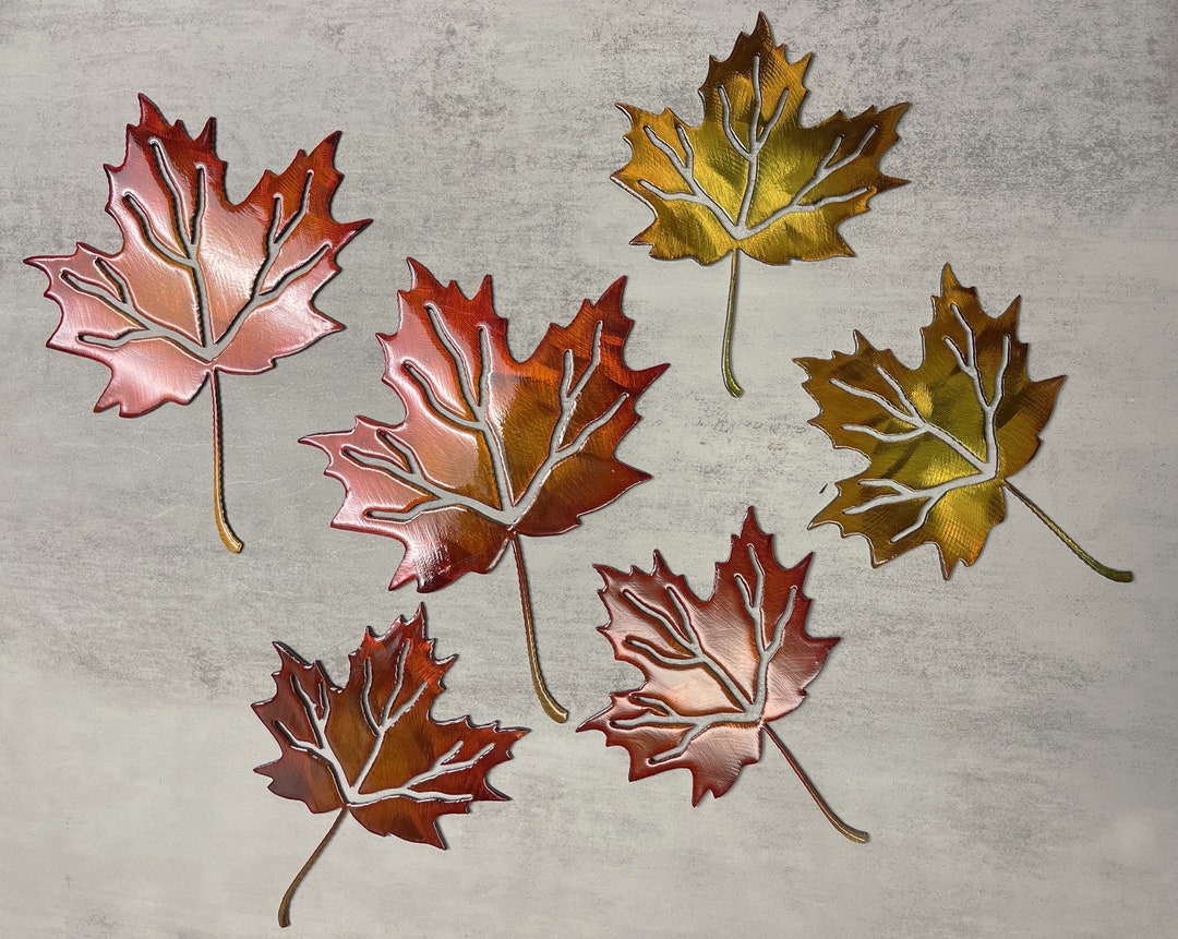 Single Maple Leaf From This Set, Yellow Small One - Etsy