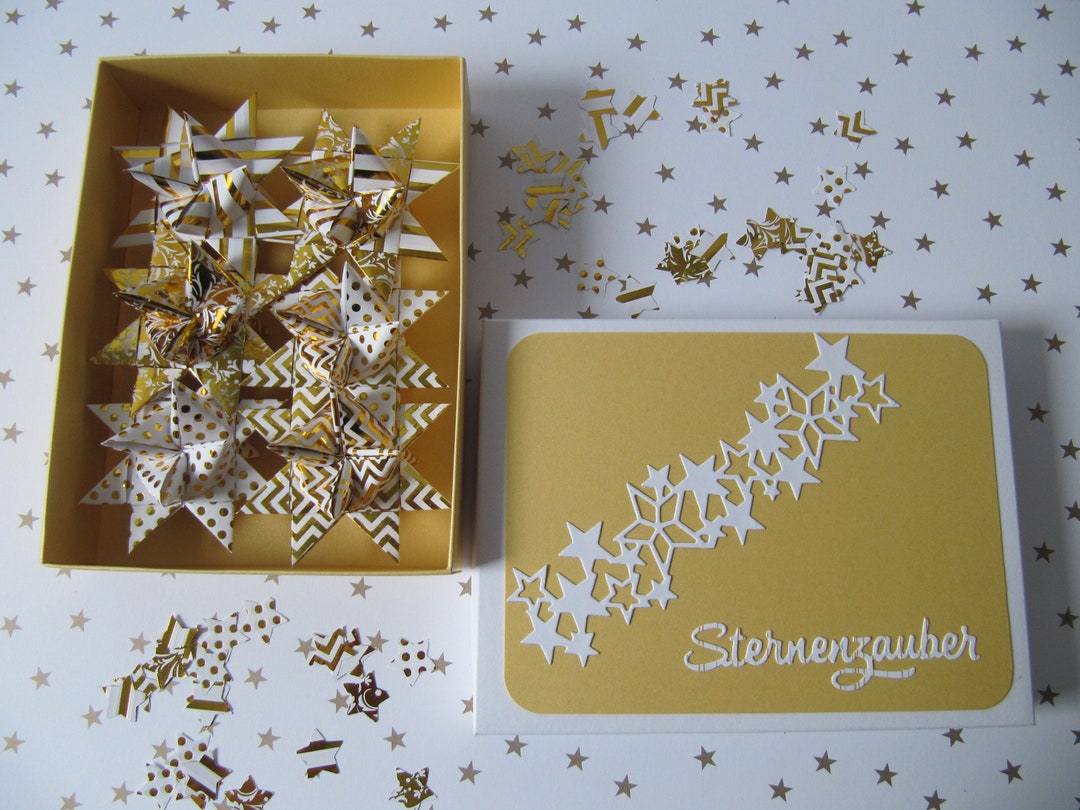 6 Froebel Stars in a star Magic Gift Box - Etsy