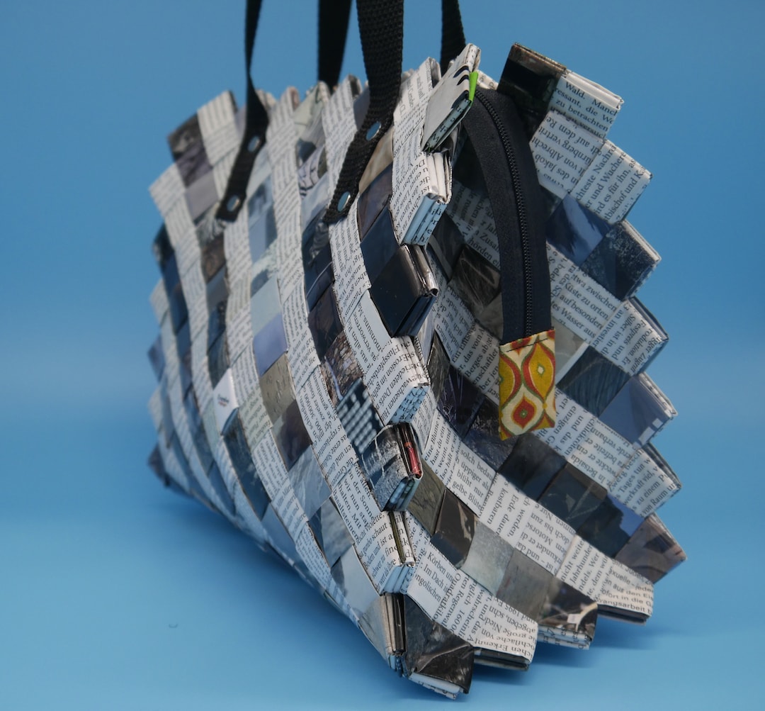 Candy Wrapper Bag From Magazine - Etsy
