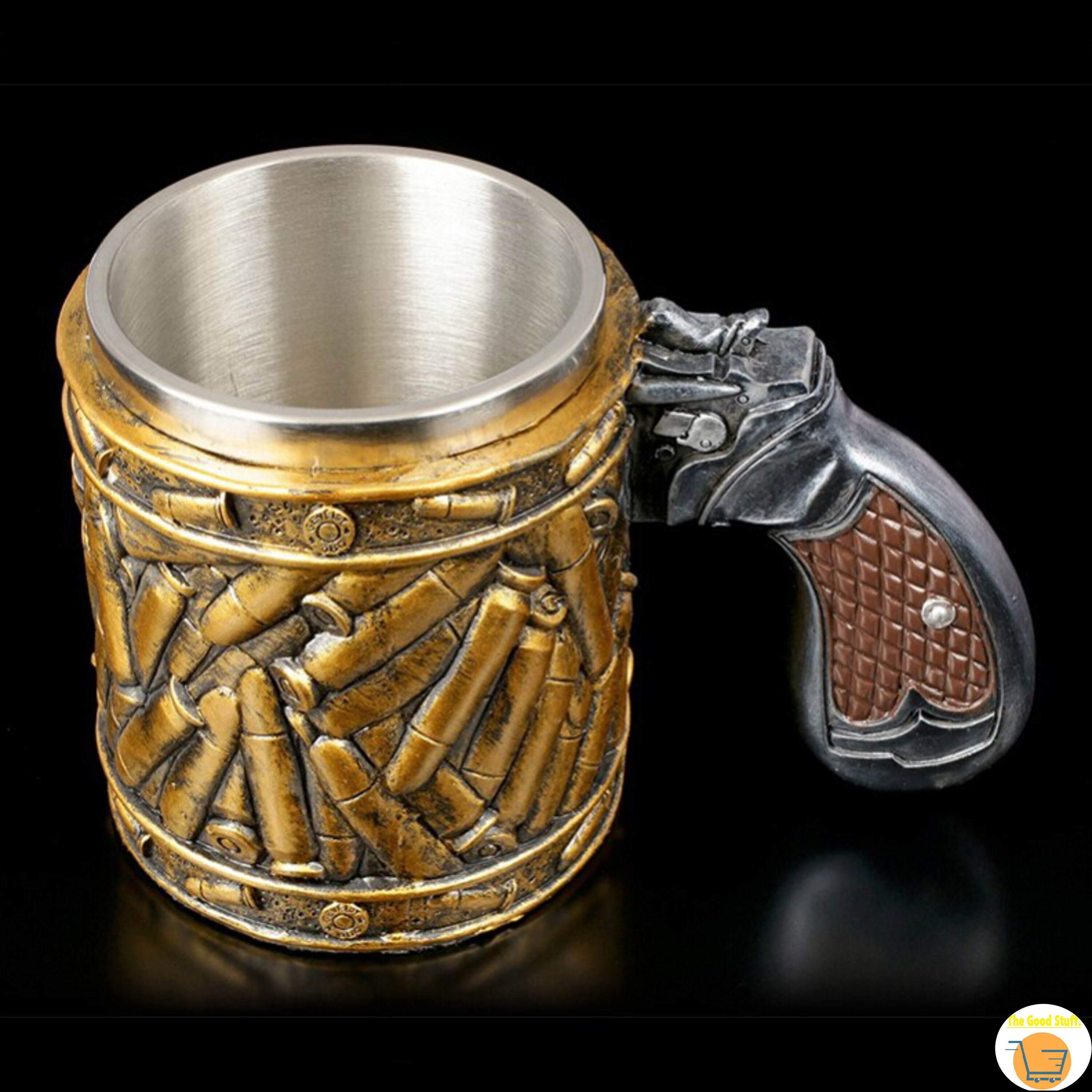 400Ml Gun mug-Gun Beer Mug-Ammo Bullet round shells for gun | Etsy