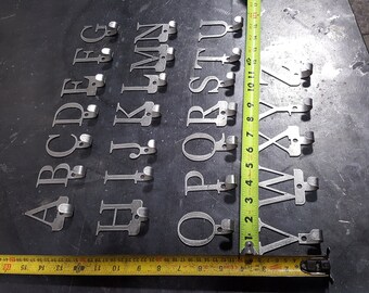 Letter hooks | Etsy