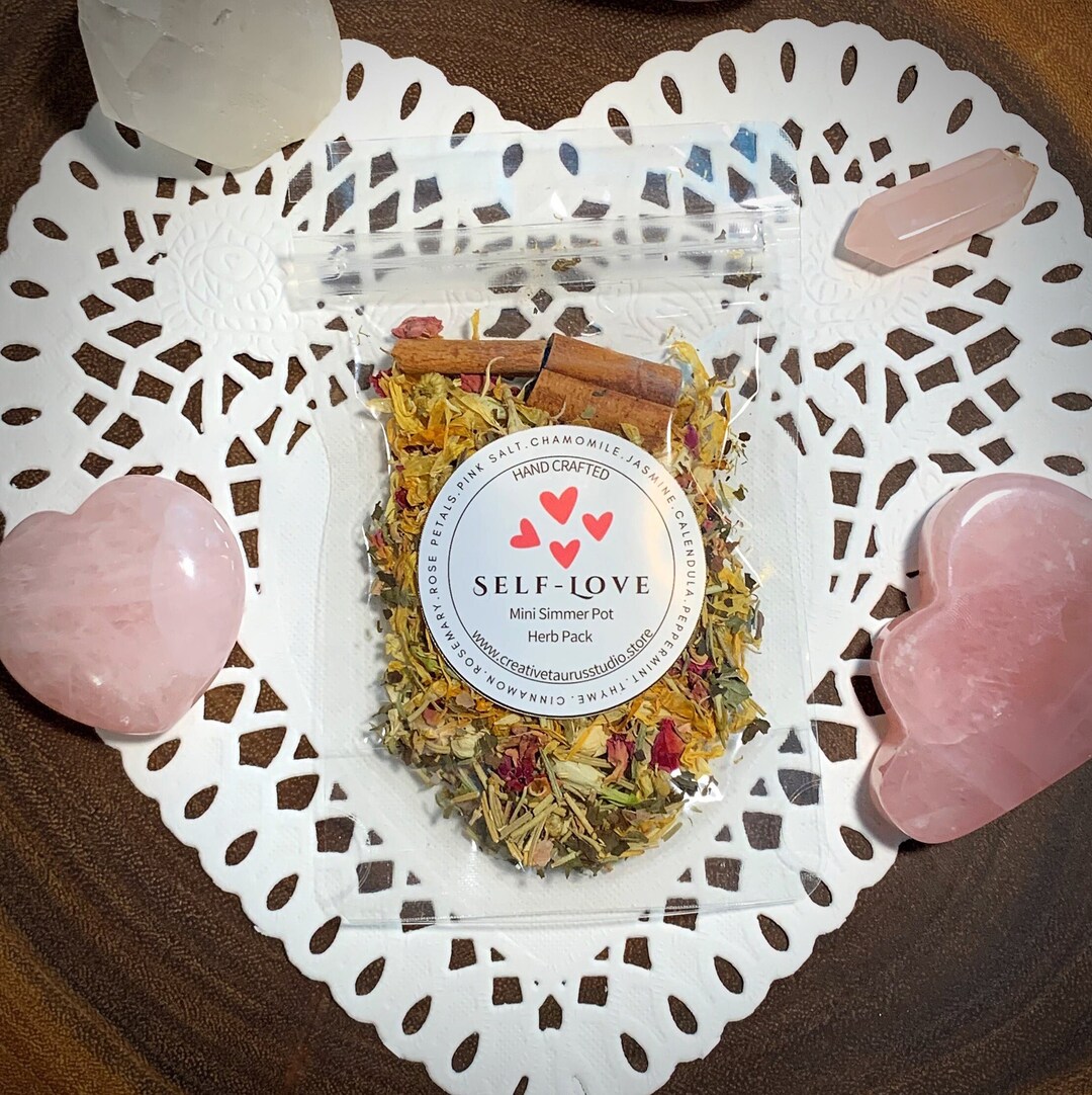 Self Love Mini Simmer Pot Herb Packs Burn Pack - Etsy