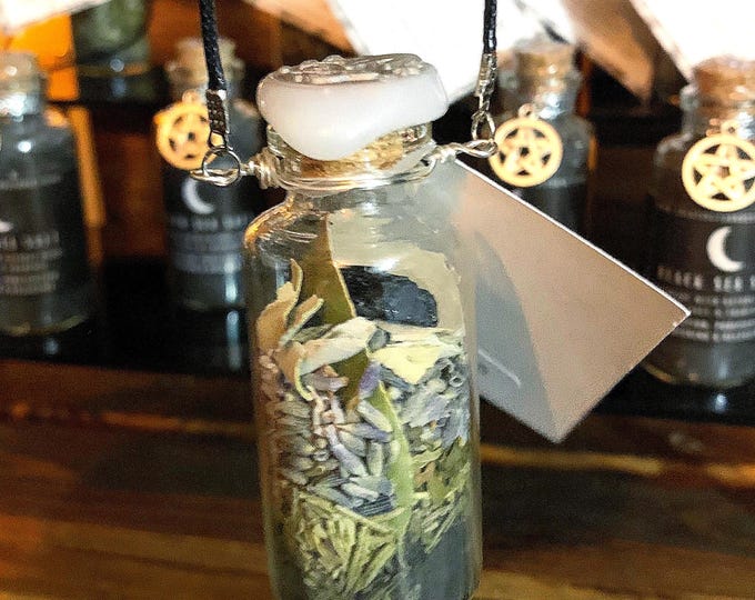 Travel Protection Spell Jar, Spell Bottle for Safe Travels With Tiger's ...