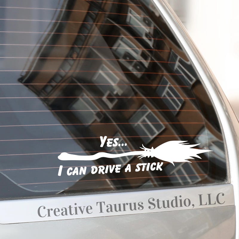 Stick Shift Decal - Etsy
