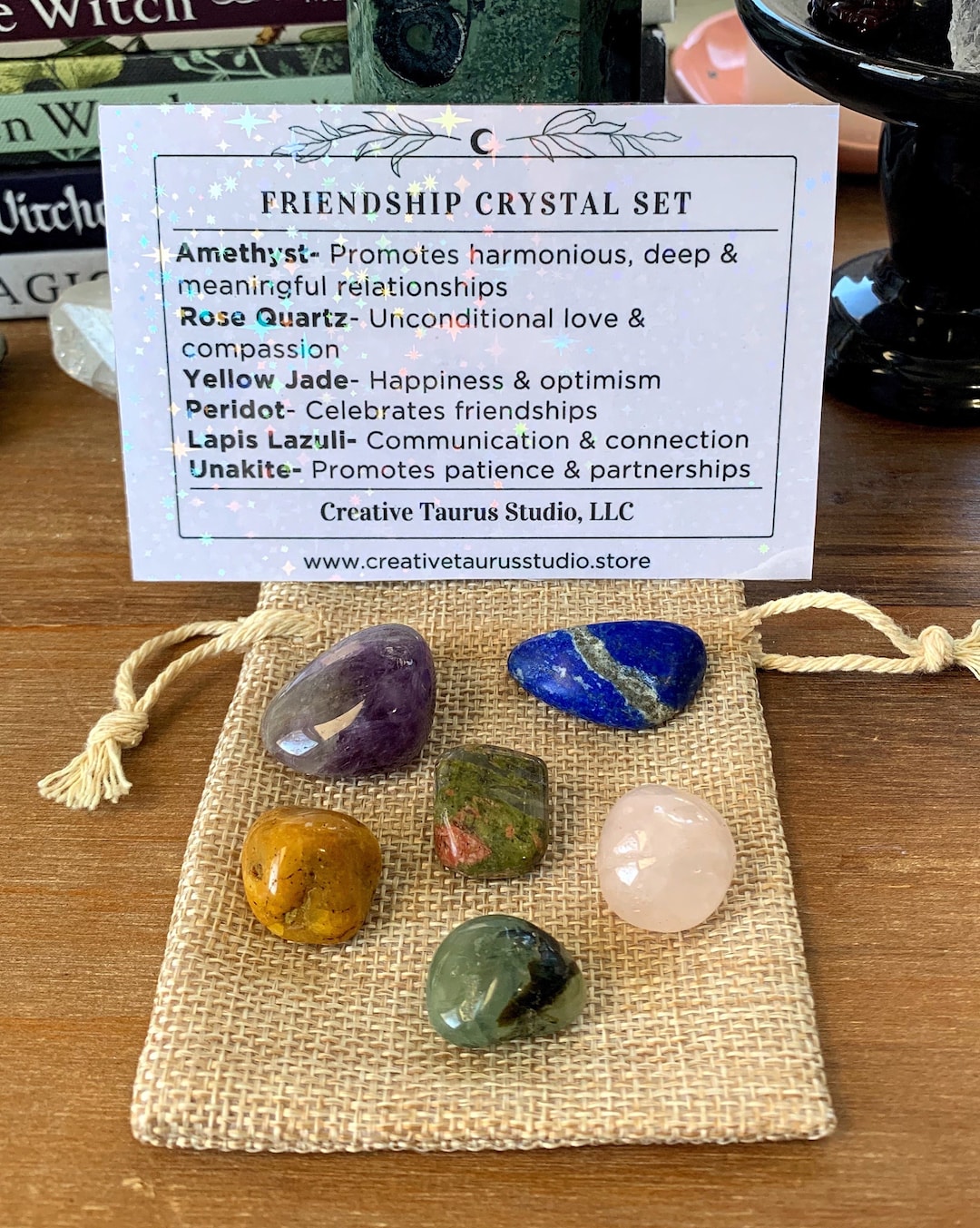 Friendship Crystal Set; Assorted Polished Tumbles - Etsy