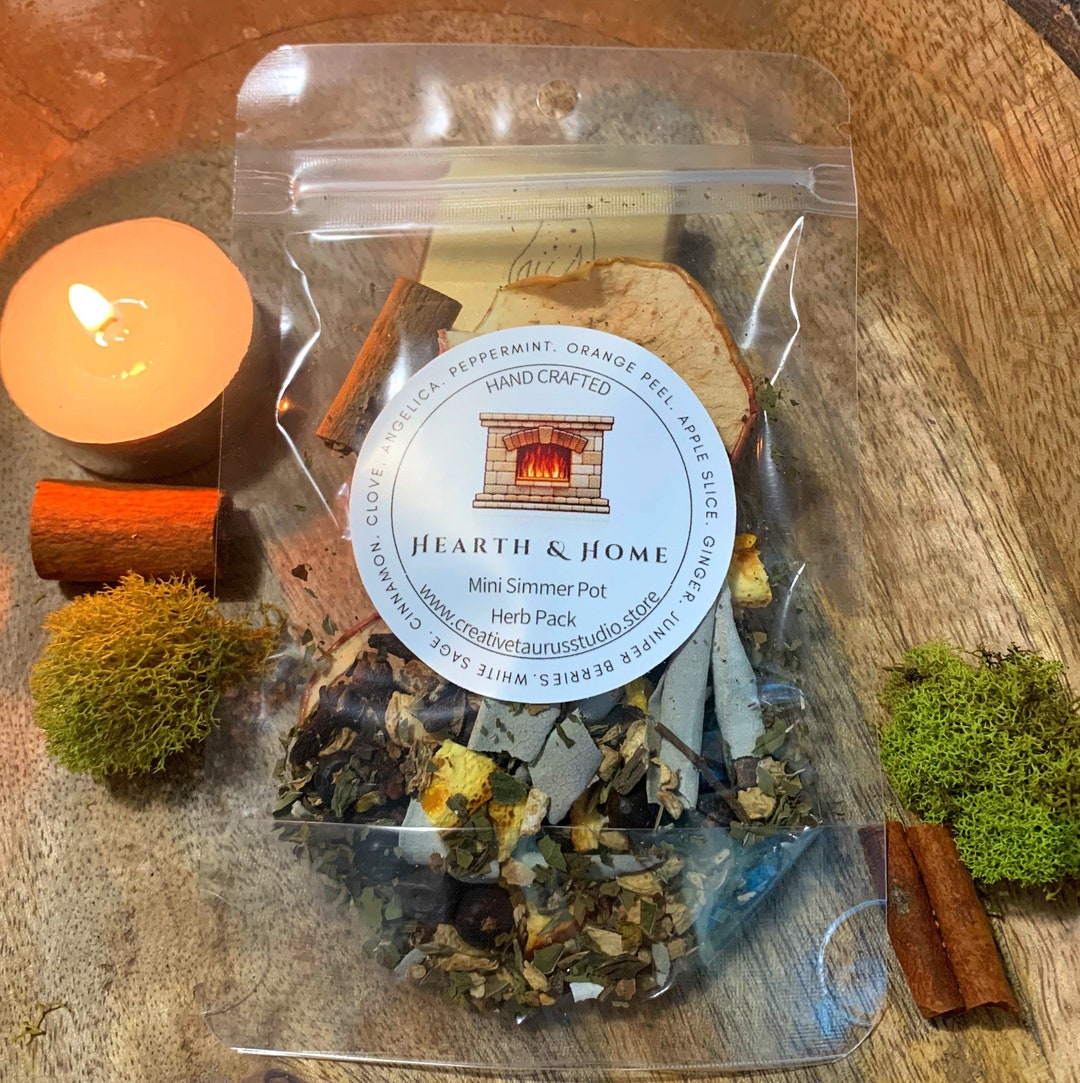 Hearth & Home Mini Simmer Pot Herb Packs Burn Pack - Etsy