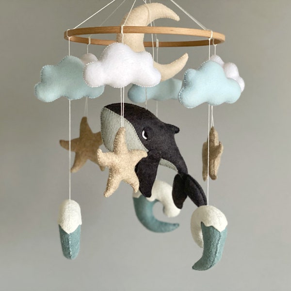 Whale Mobile - Etsy