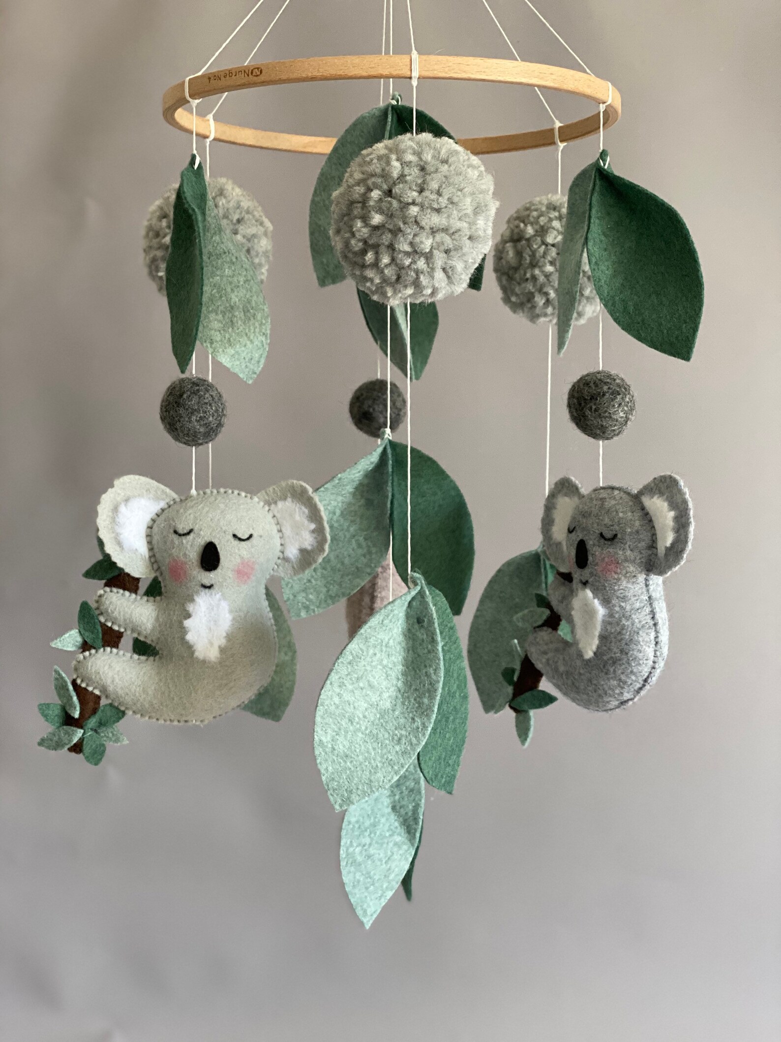 Baby mobile koala woodland mobile animals australian animals | Etsy