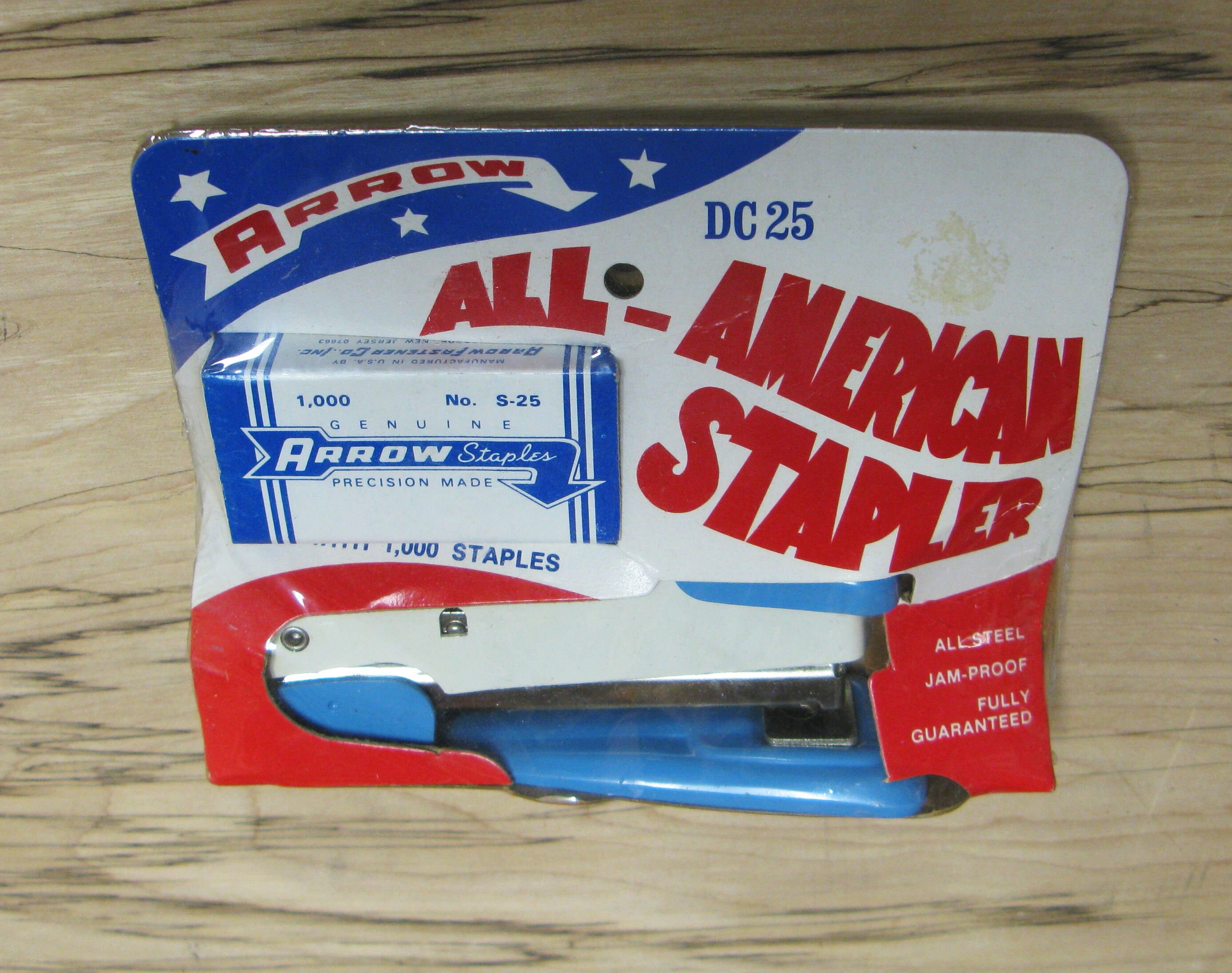 All-american Stapler by Arrow, in Sealed Package. Bicentennial Era ...