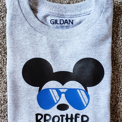 Big Brother Disney Shirt Big Brother Mickey Shirt Disney - Etsy