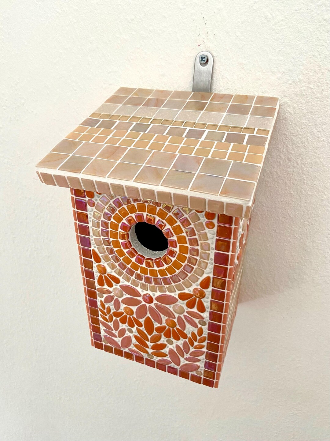 Large Mosaic Bird House - House Warming - Etsy