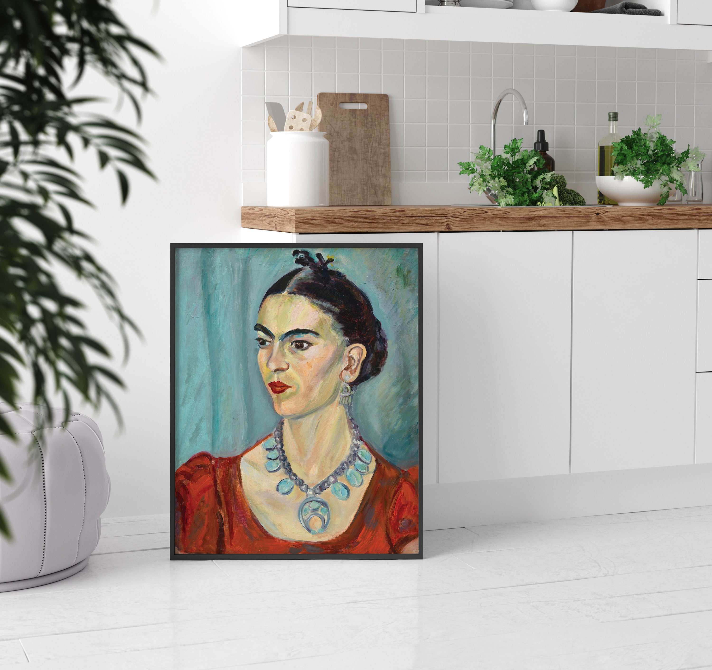Frida Kahlo 1933 Magda Pach Vintage Printable Wall Art Vintage Painting ...