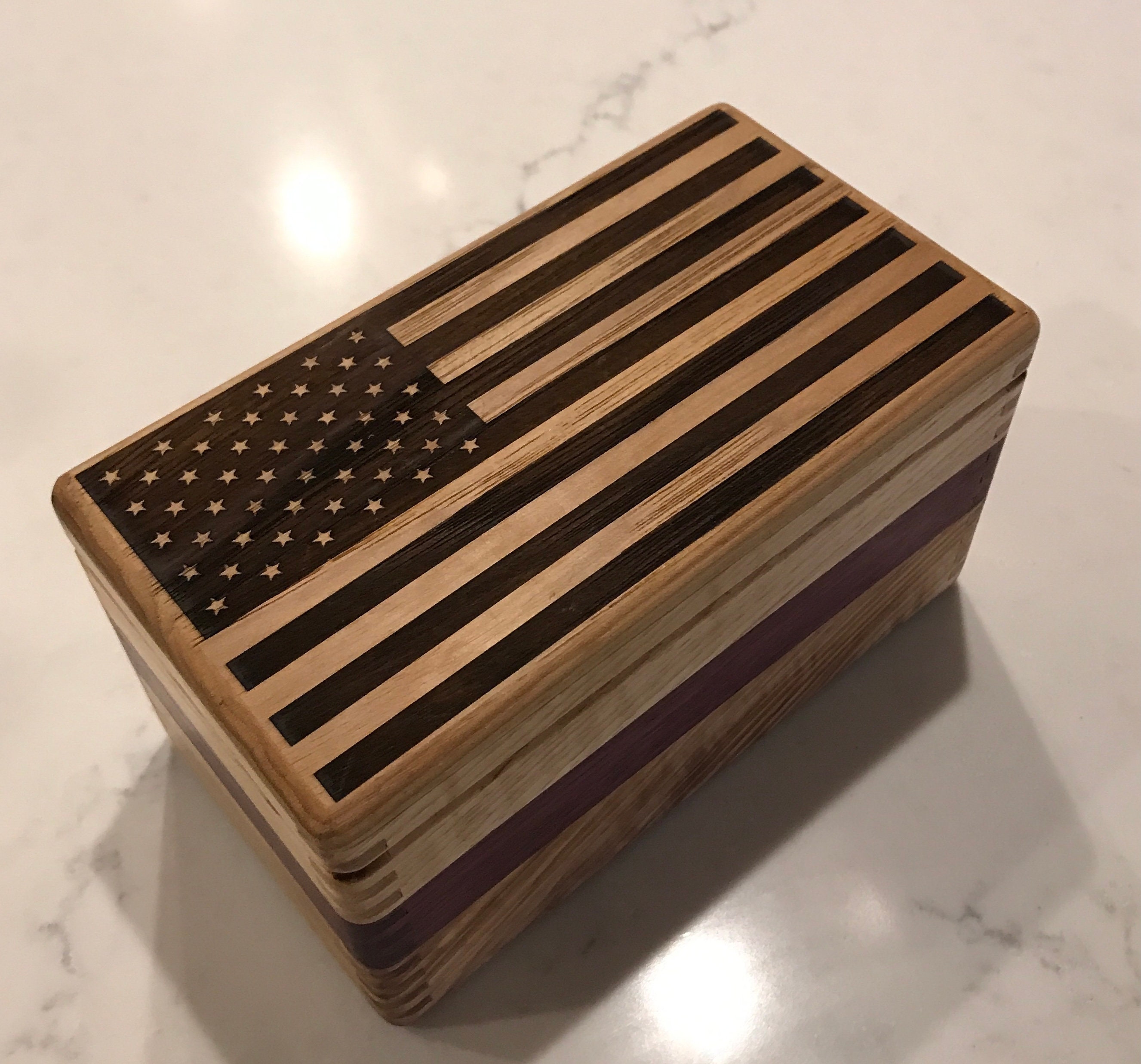 American Flag Keepsake Box for the Patriot in Everyone - Etsy