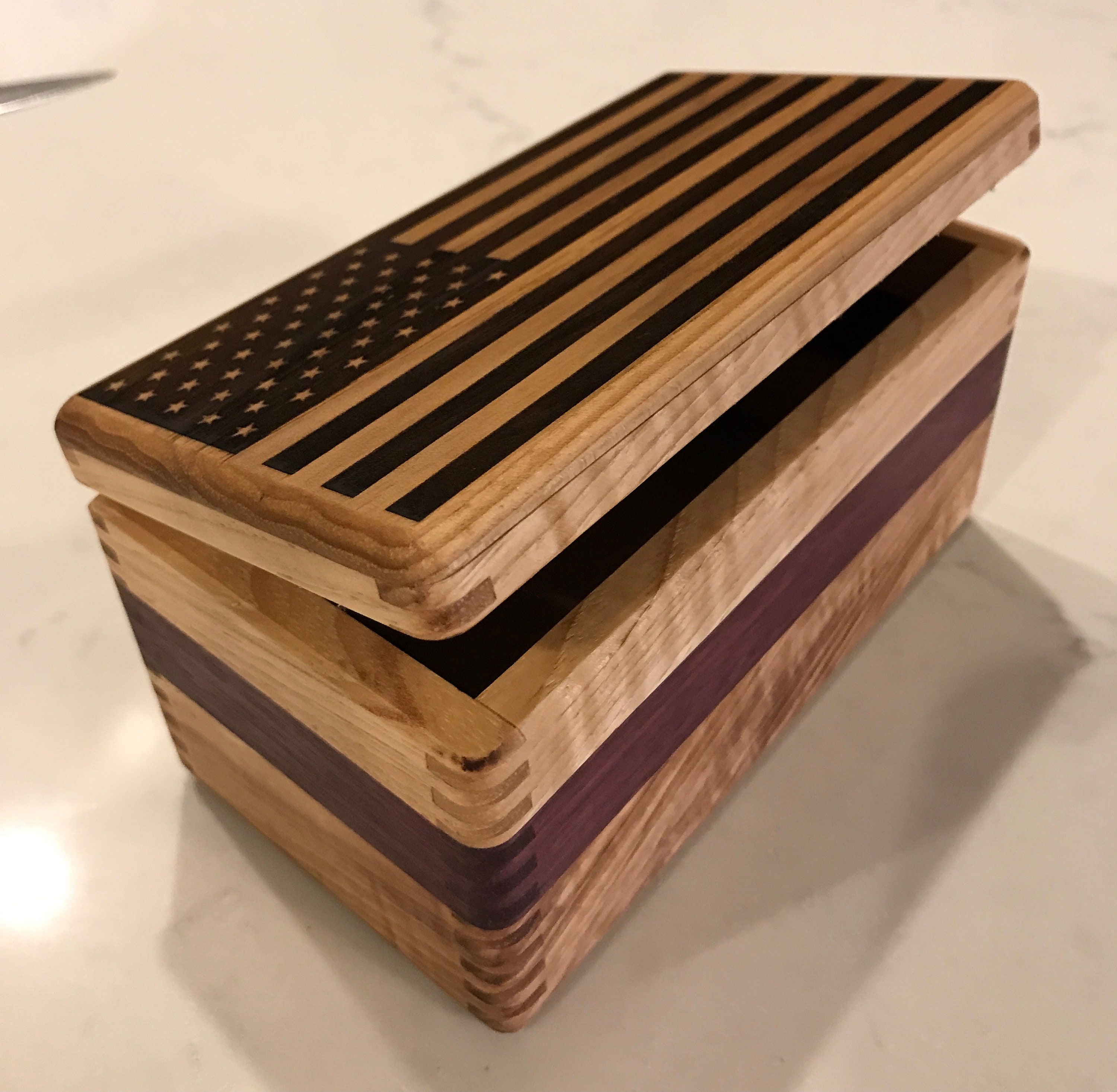 American Flag Keepsake Box for the Patriot in Everyone - Etsy