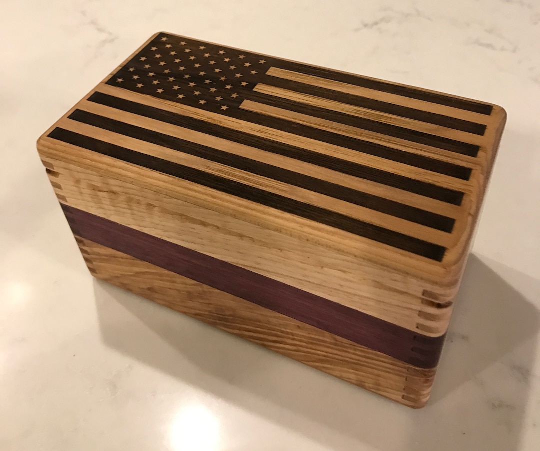 American Flag Keepsake Box for the Patriot in Everyone - Etsy