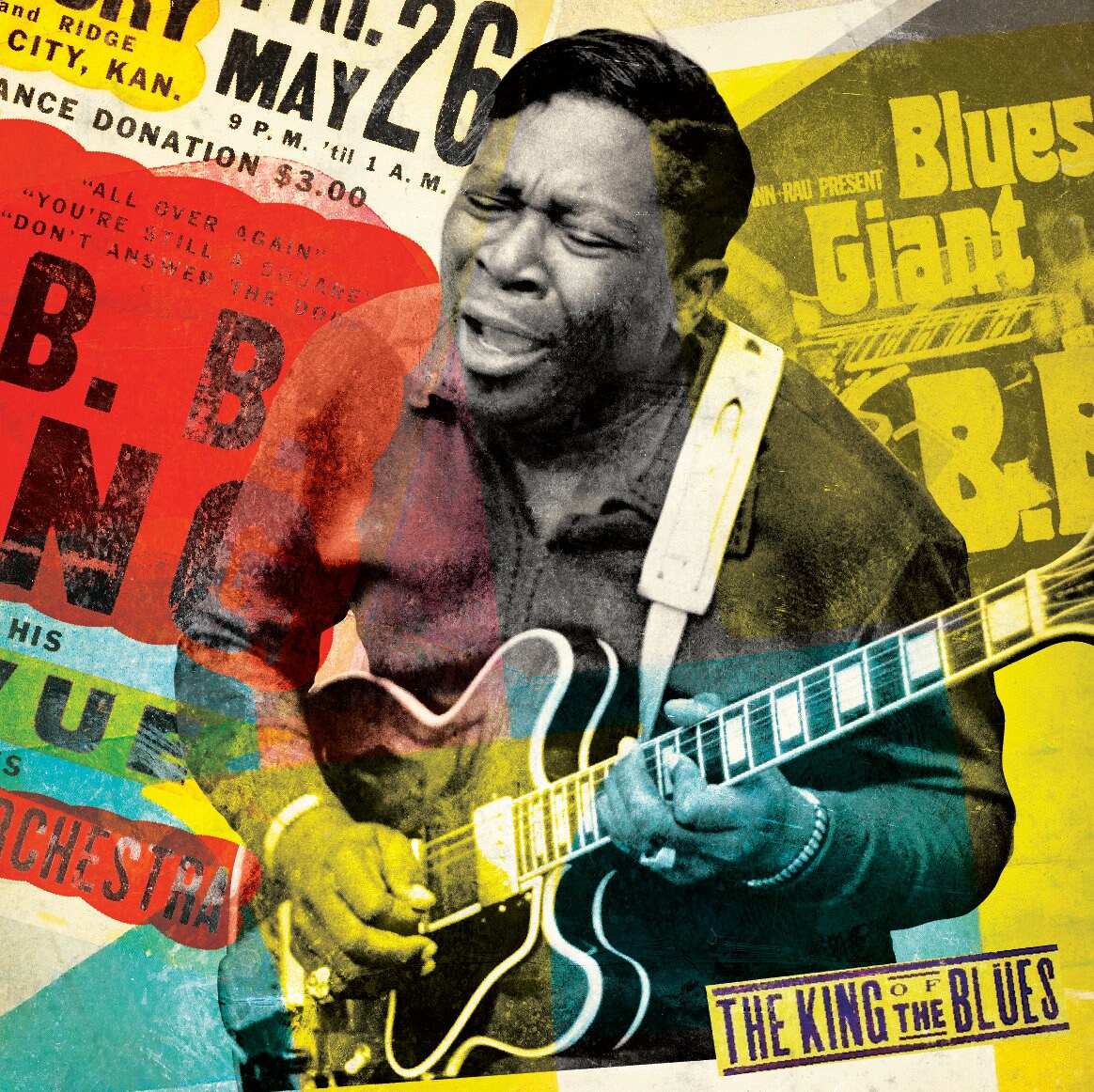 B.B. KING Inspired Music Poster Fine Art Print Home Decor Retro Design ...