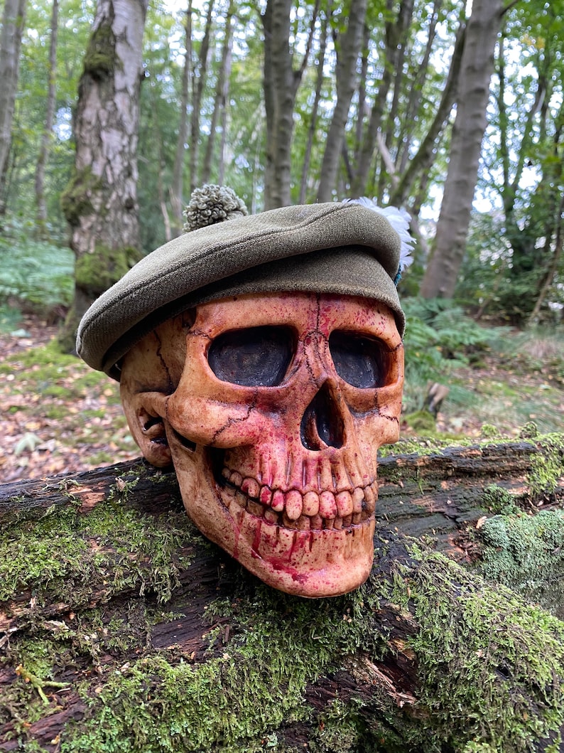 Hat Stand, Full Skull, Hat Rack, Hat Display - Etsy UK