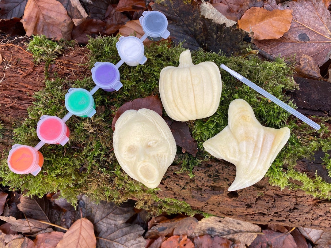 Paint Your Own Halloween Magnet Set - Etsy