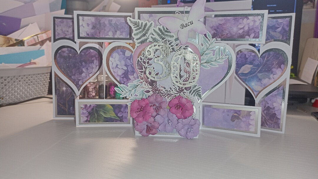 Octagonal/heart/circle Shutter Card Bundle - Etsy