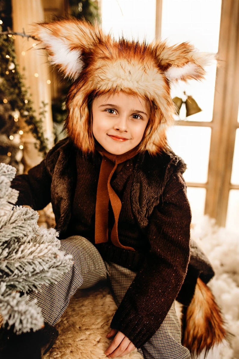 Fox Hat, Kids' Hat, Photo Shoot Prop, Costume, Animal Hat, - Etsy
