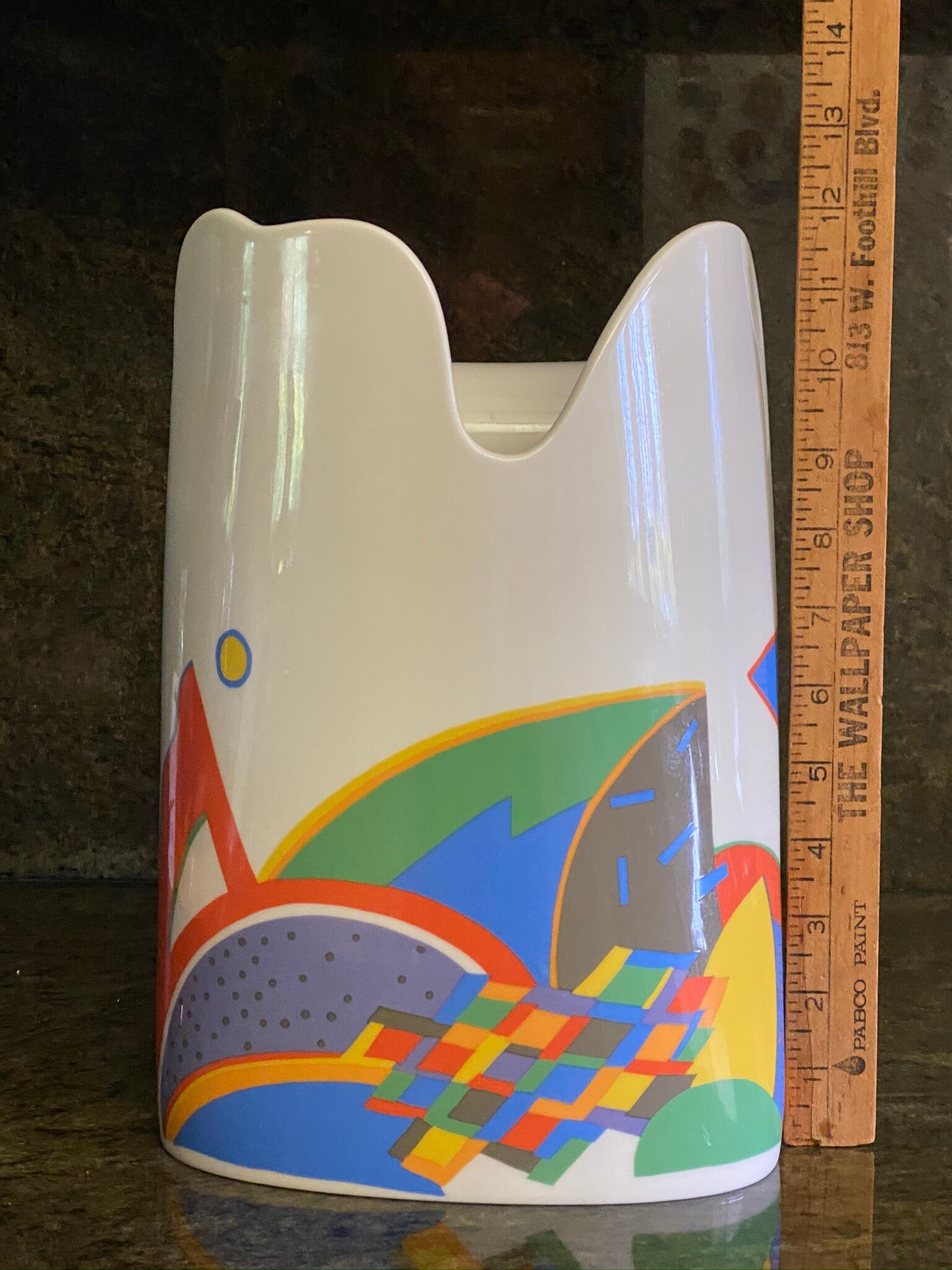 Vintage 1980s Thomas Atelier Collection Porcelain Vase - Etsy