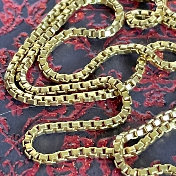 Venetian Box Chain - Etsy