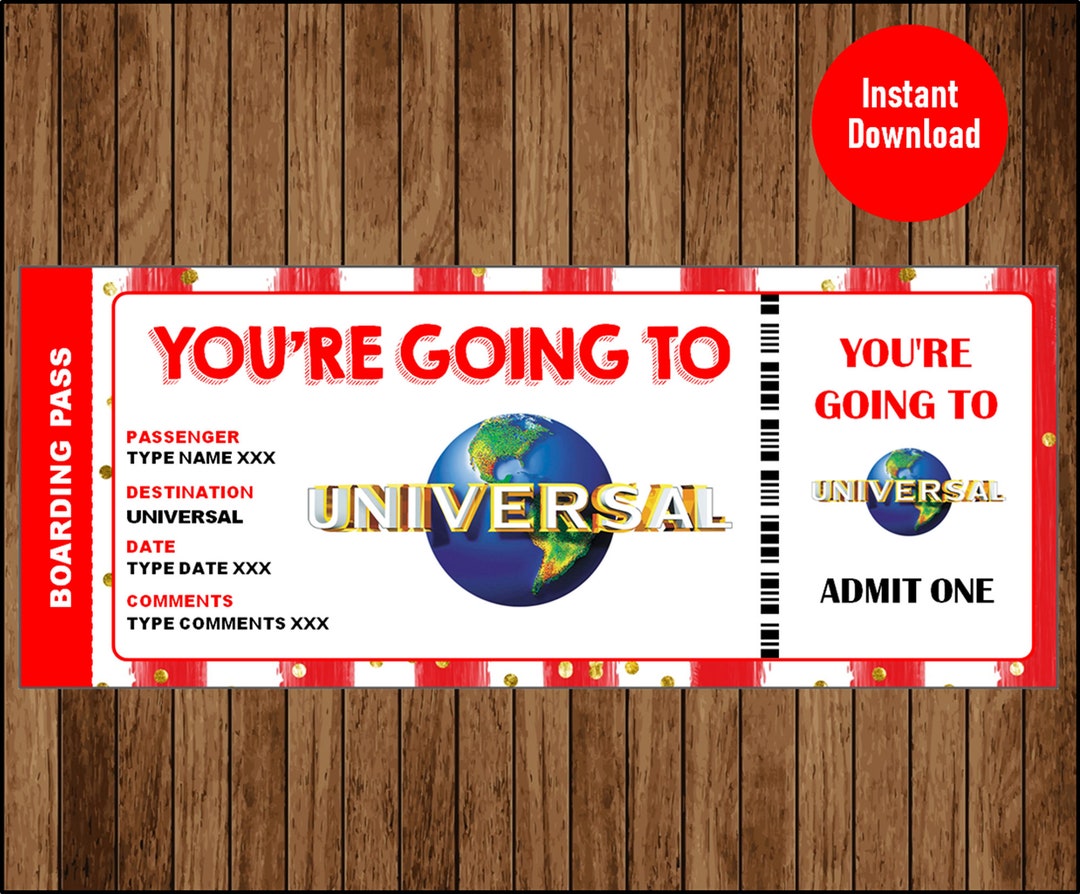 Universal Studios Surprise Trip, Surprise Gift, Trip to Universal ...