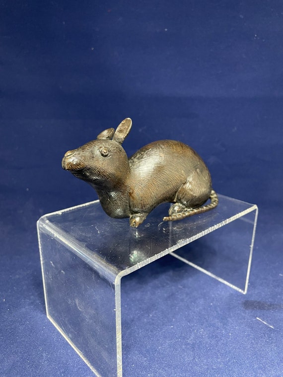 Japanese Bronze Rat - Etsy