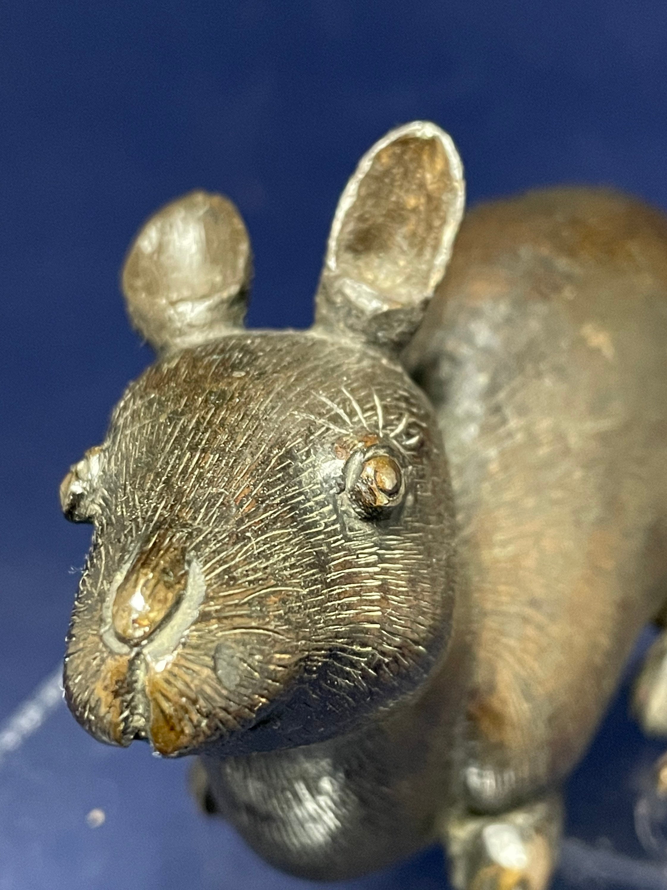 Japanese Bronze Rat - Etsy