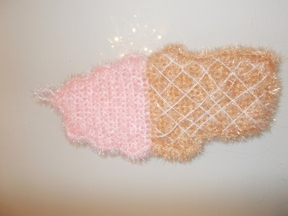 Bath Sponge/rinse Sponge soft Ice Cream - Etsy