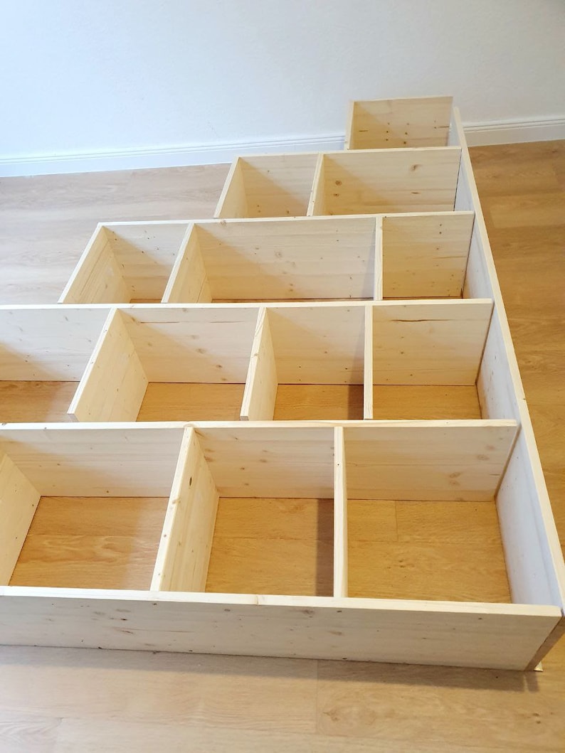 Treppenregal, Regal, Treppe, Leiter, Holzleiter, Holz, Hochbett ...