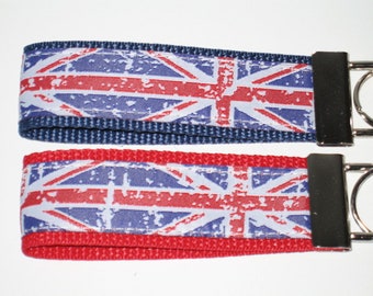 Personalised Great Britain Flag Key Chain Keyring Luggage Tag - Etsy UK
