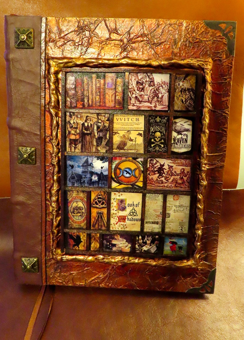 Medieval Witches Shadowbox Handmade Journal Large Size With - Etsy
