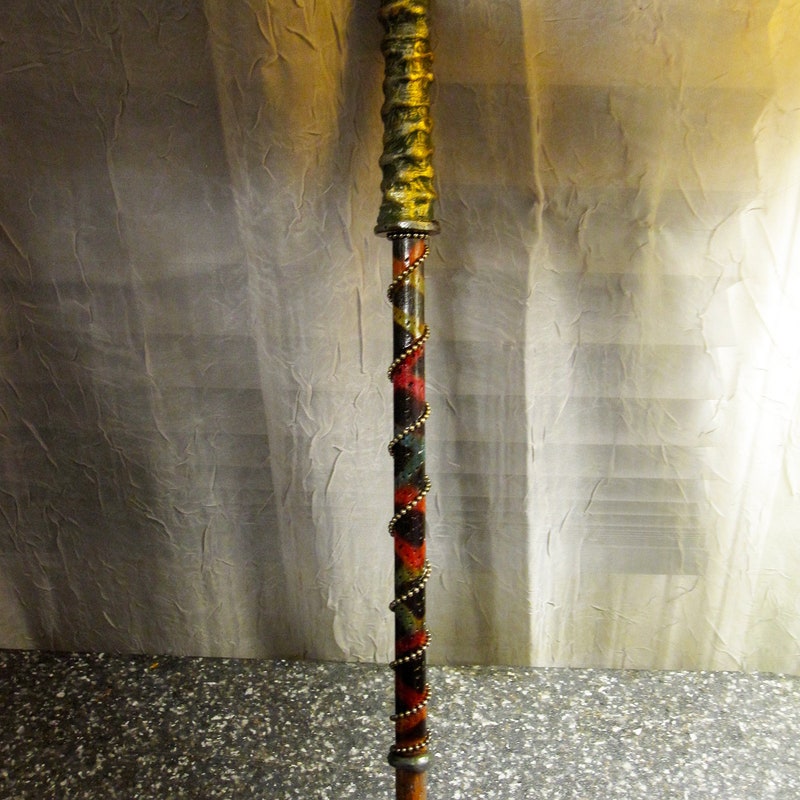 Wiccan Wand - Etsy