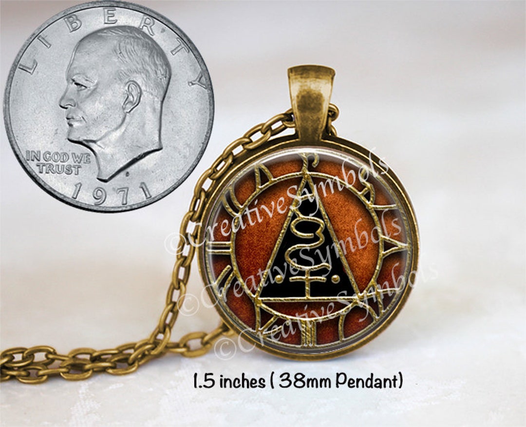 Silent Hill Seal of Metatron Large Pendant With Chain - Etsy