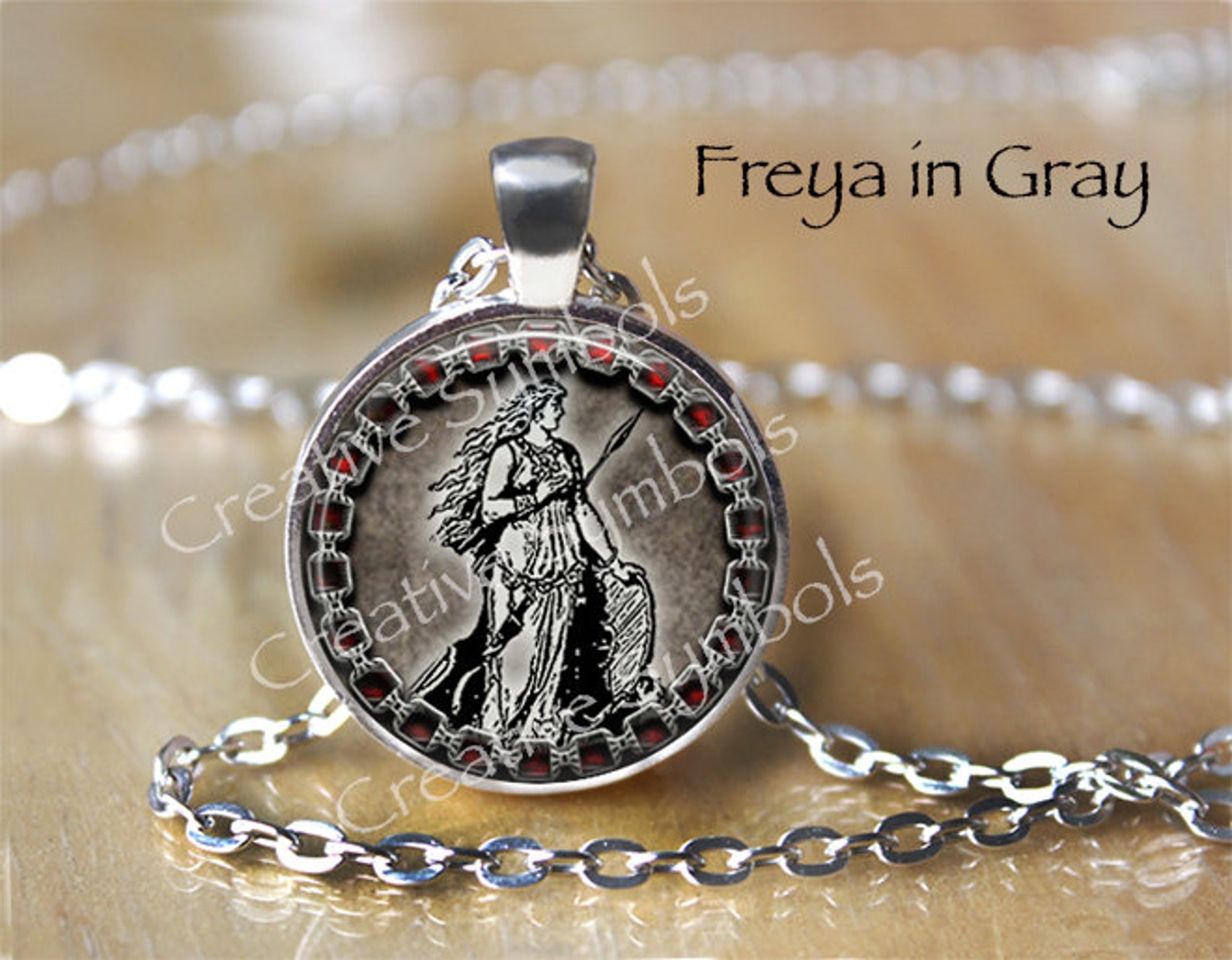 Freya Norse Goddess of Love Pendant Necklace in Four Choices | Etsy