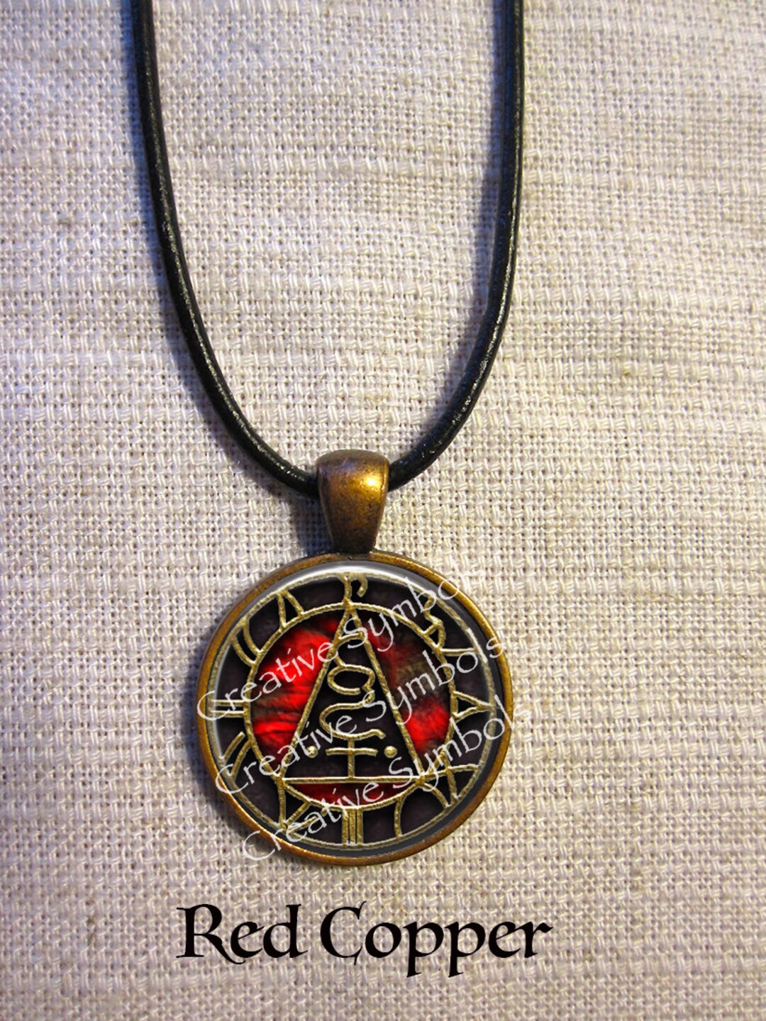 Silent Hill Seal of Metatron Pendant in Five Choices With Cord - Etsy