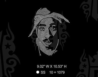 Tupac Svg Bling - Etsy
