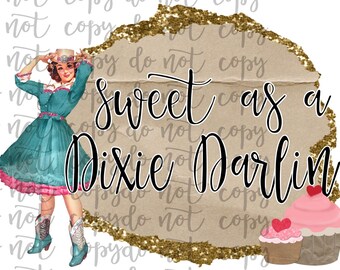 Dixie darlin | Etsy