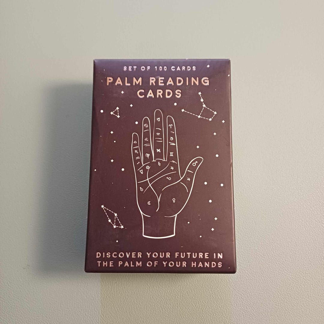 Palm Reading Cards // Palmistry // Palm Reading // Cards // Information ...
