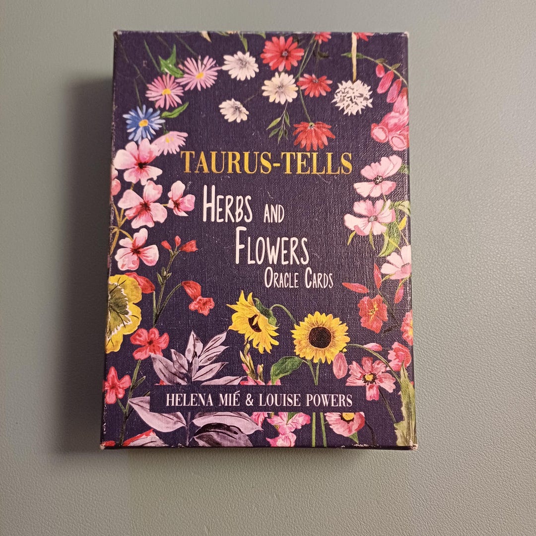 Herbs & Flowers Oracle Cards // Oracle Deck // Oracle Cards ...