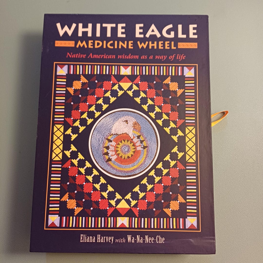 White Eagle Medicine Wheel // Oracle Cards // Oracle Deck // Guidebook ...