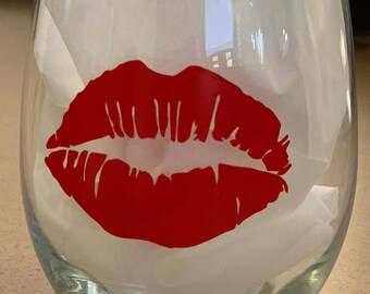 Glass lips | Etsy
