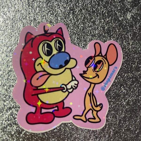 Ren and Stimpy Tag - Etsy